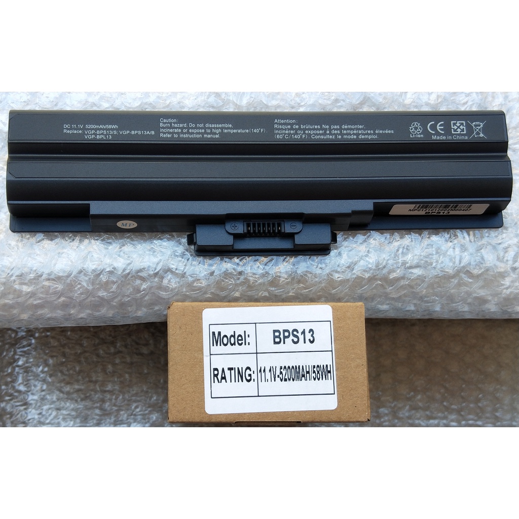 Laptop Battery For SONY Vaio BPS13/B VGP BPS13/Q BPS21B/B BPS21 GN-AW ...