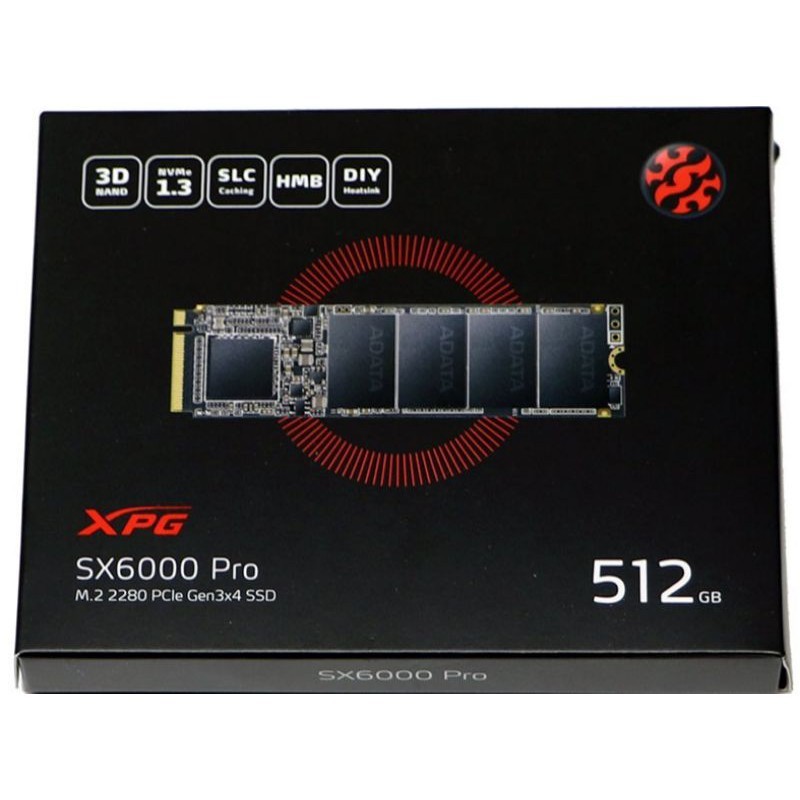 Ssd Adata XPG SX6000 SX 6000 Lite 512GB PCle Gen3x4 M.2 NVMe | Shopee ...