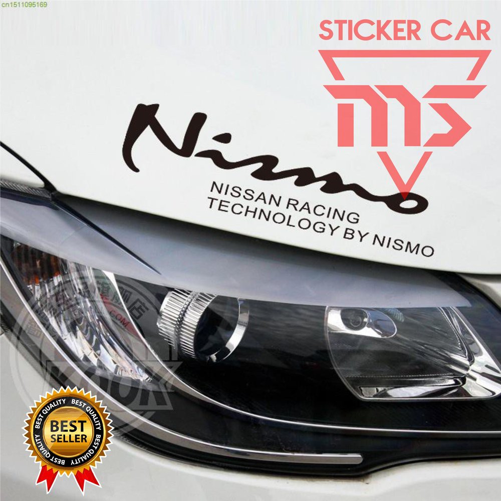 Nissan NISMO RACING UNIVERSAL Hood NISSAN NISMO Car STICKER STICKER ...