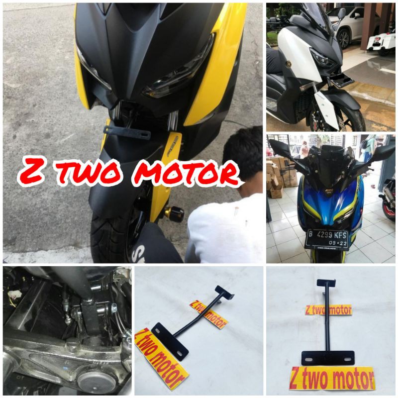 Xmax 250 front number plate Bracket xmax 250 number plate holder xmax ...