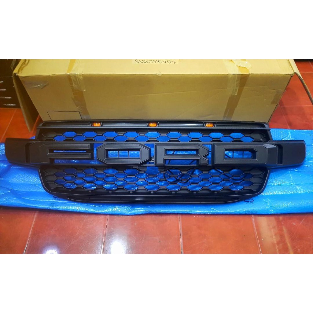 Next Generation Front Grills For Ford Ranger 2022-2023 w/ LED | Shopee ...