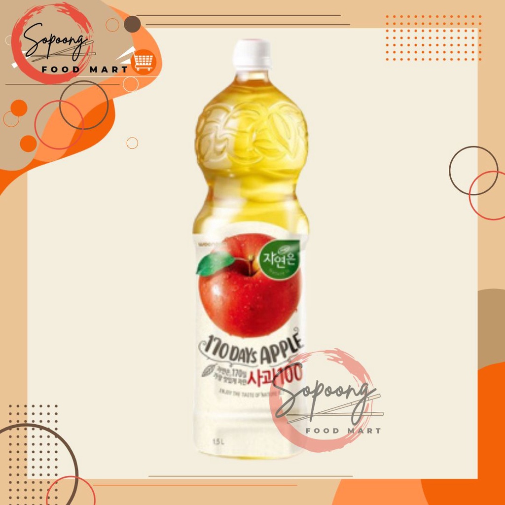 Woongjin 170 Days Apple Juice 1.5L | Shopee Philippines