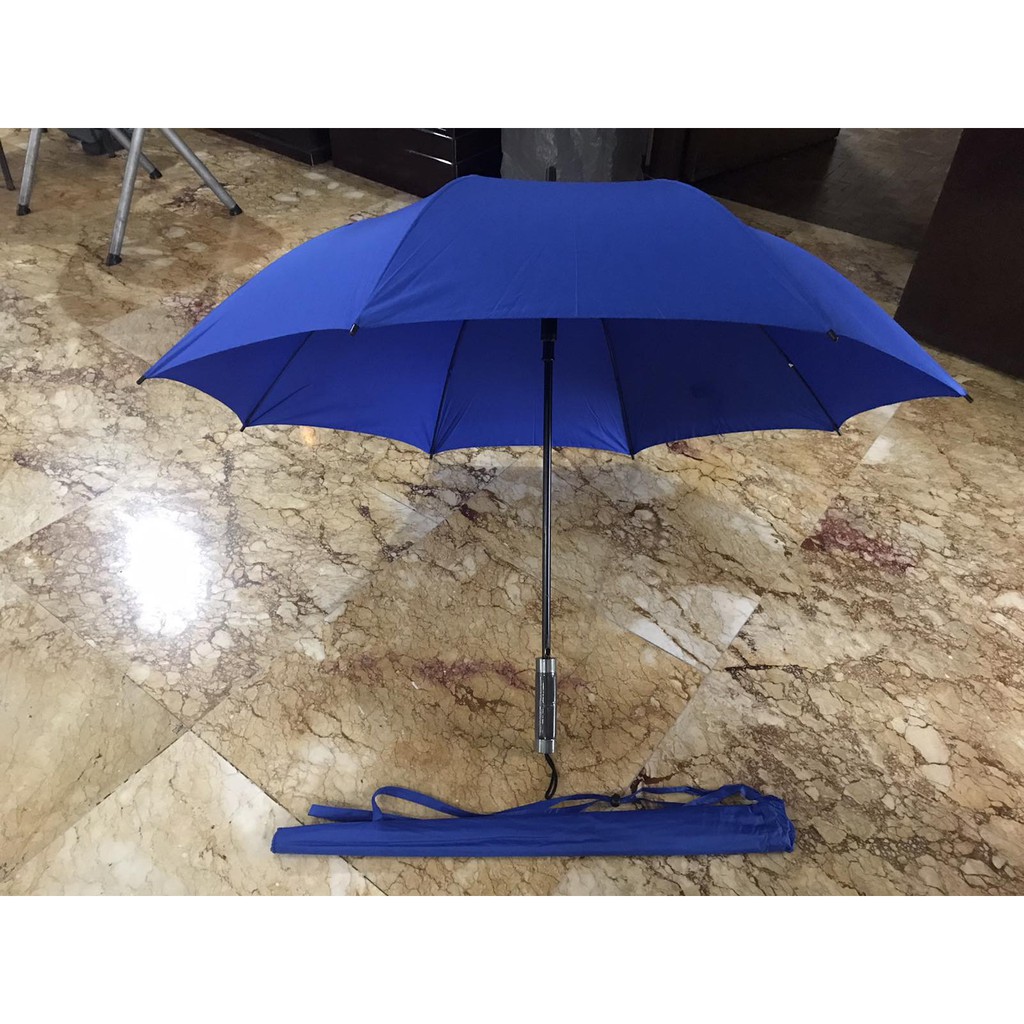 27" Mini Golf Umbrella with Sling Cover Pongee Material Fiber Ribs High ...