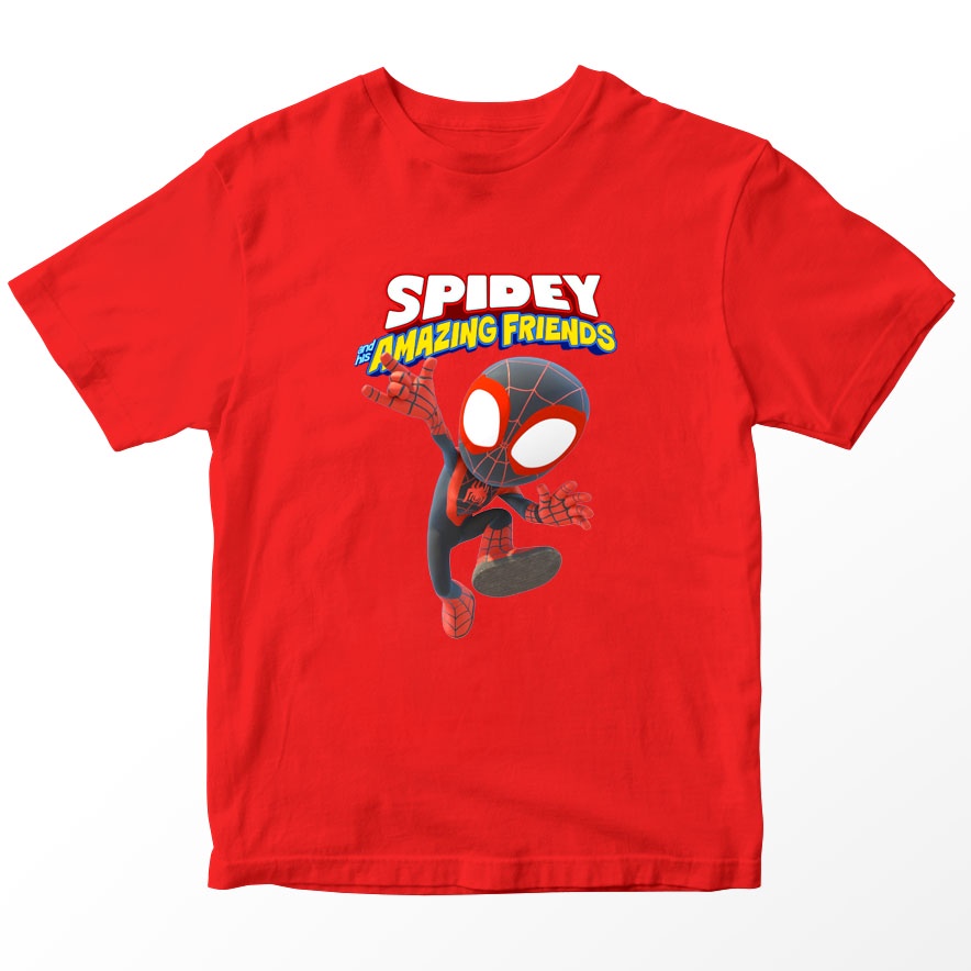 Spidey And His Amazing Friends Peter Spidey T-Shirt | Shopee Philippines