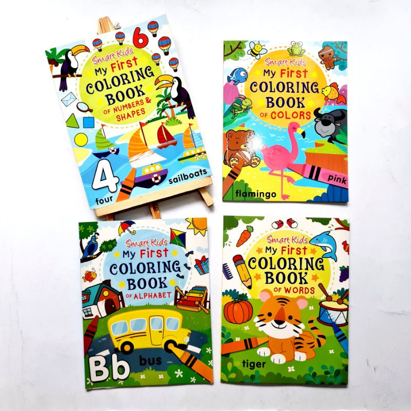 Smart Kids My First Coloring Books for Pre Schoolers , Early Learners ...