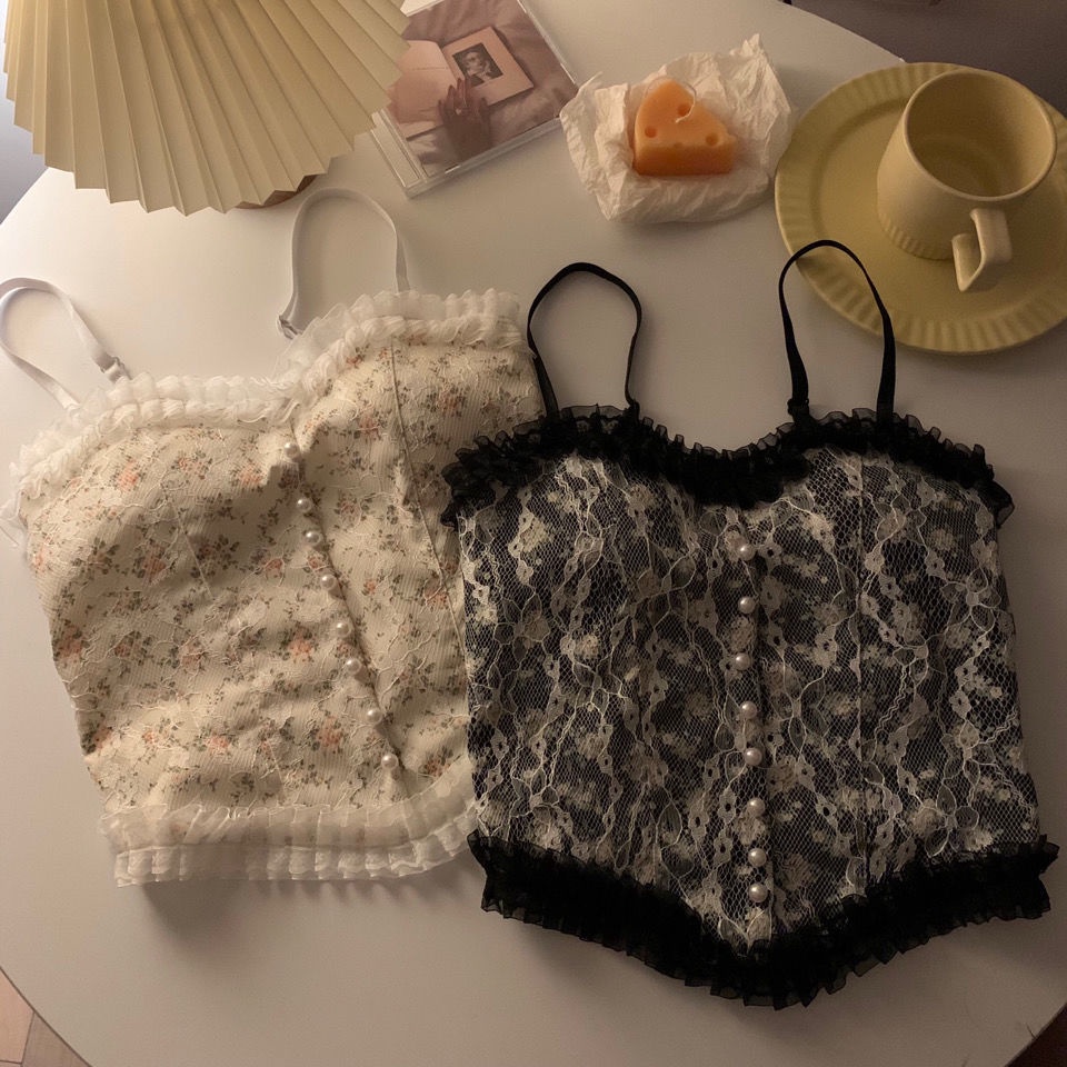 string tube top strappy top Sexy New Lace Stringy Selvedge Comes with ...