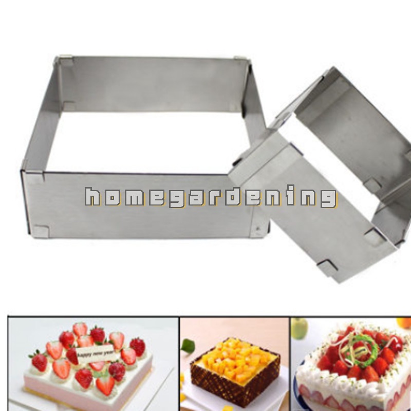 Stainless Steel DIY Cutter Width Adjustable Square Rectangle Shape ...
