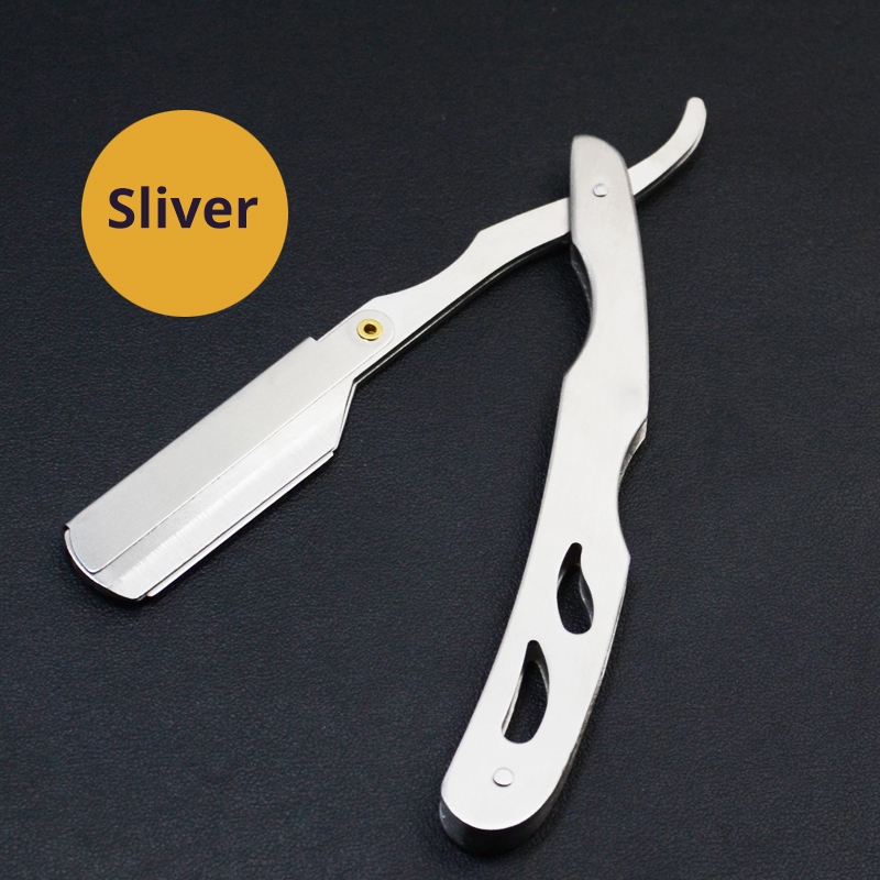Men's Razor Stainless Steel Sharp Blades 270 Degrees Barber Razor Tools ...