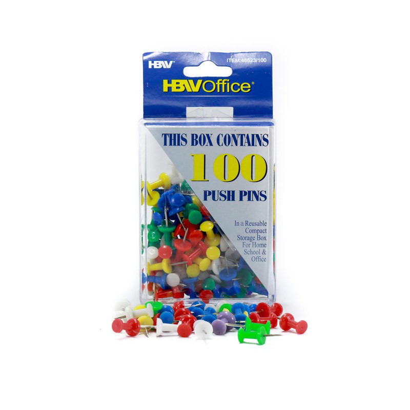 HBW Push Pin 100'S (100Pcs) | Shopee Philippines
