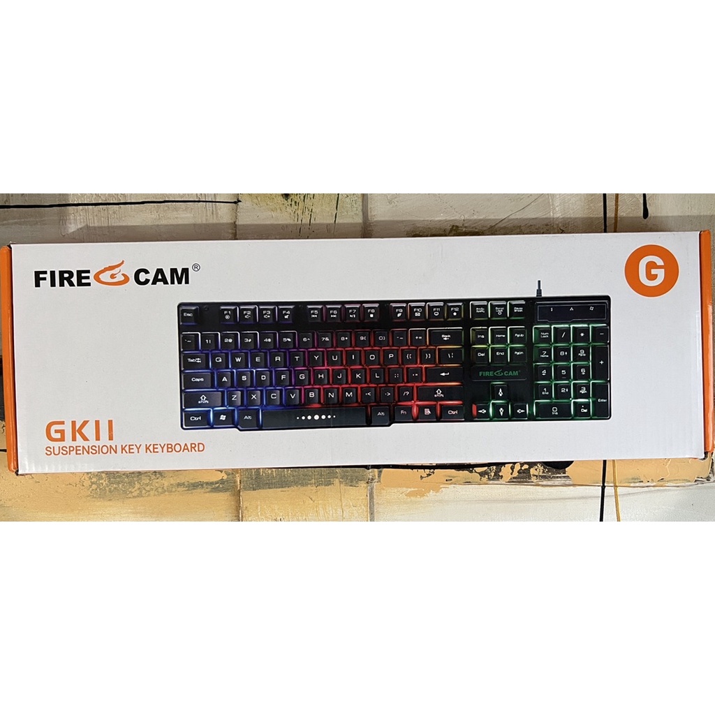 Keyboard Wired RGB Luminous Gaming Backlit With Similar Mechanical Feel ...