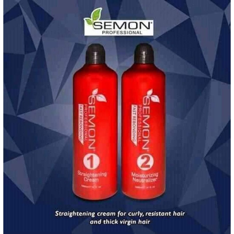 Semon Hair Rebonding cream 1000ml | Shopee Philippines