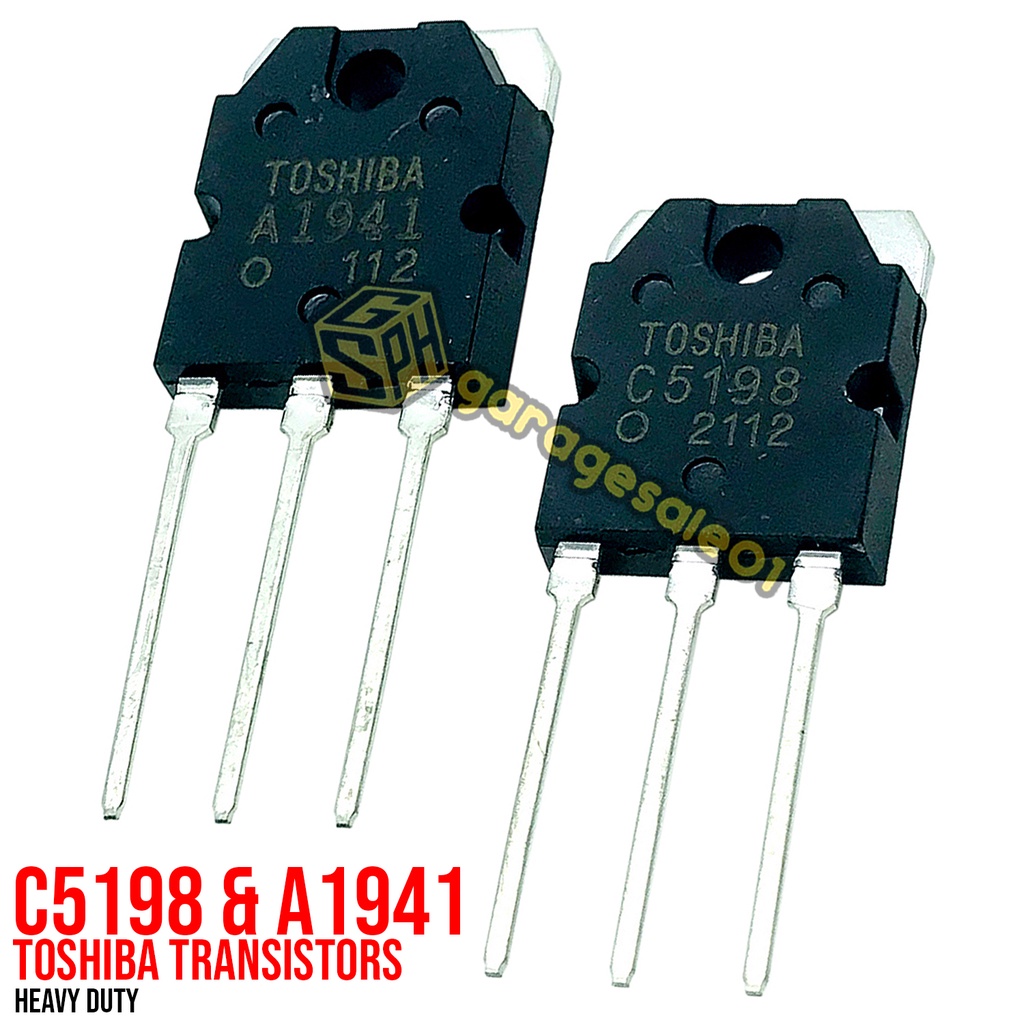 C5198 & A1941 Transistors 35 pesos each or per piece (TOSHIBA) | Shopee ...