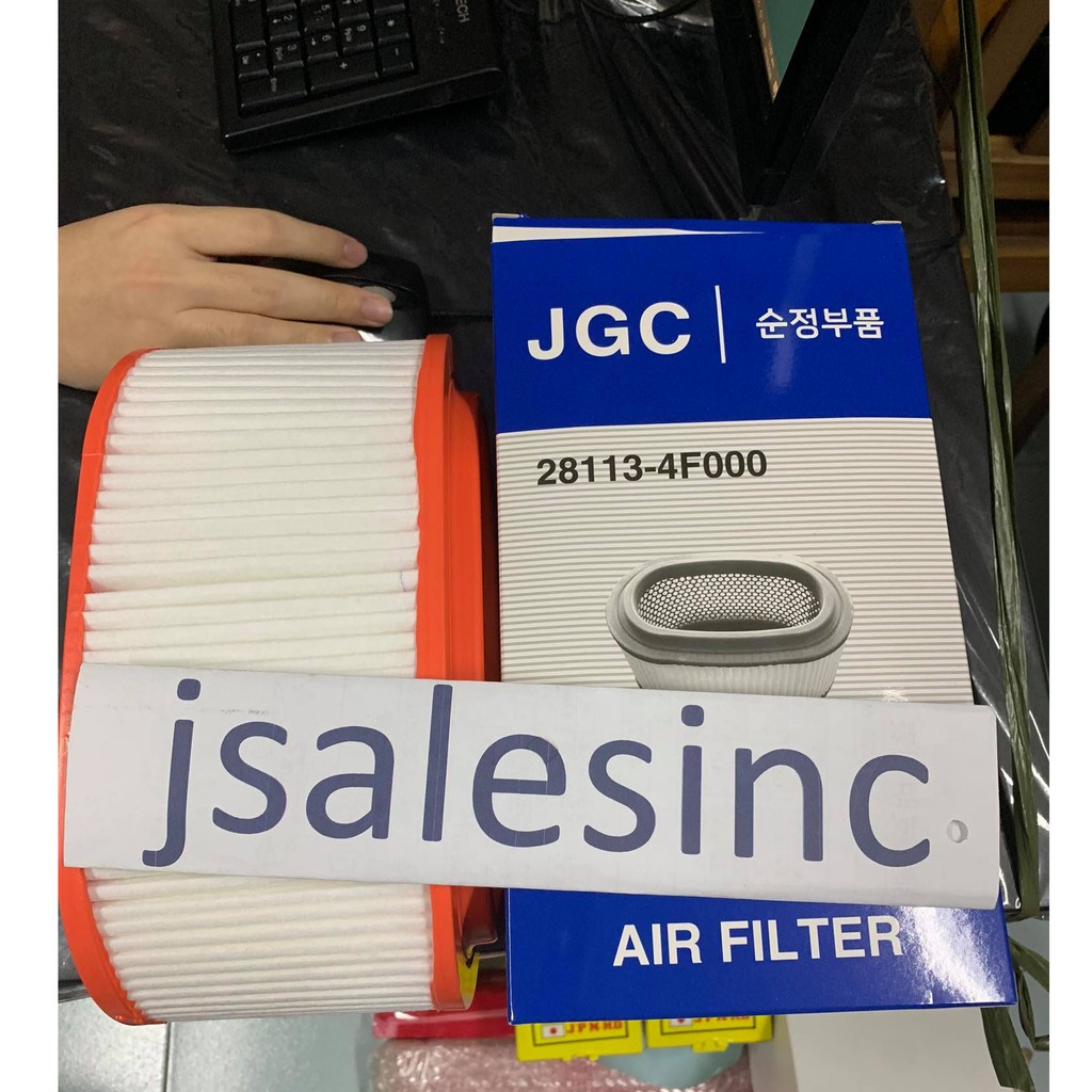 Genuine JGC AIR FILTER for HYUNDAI PORTER H-100 NEW MODEL 2011-2016 ...