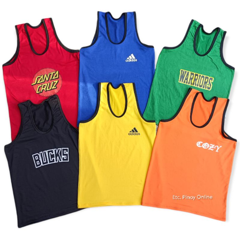 Kids Boys Pambata Cotton Spandex Plain Logo Muscle and Kentucky Cut ...