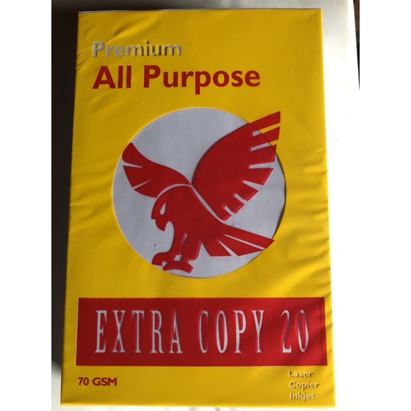Extra Copy 20 All Purpose Bondpaper Long sub20 500 sherts | Shopee ...