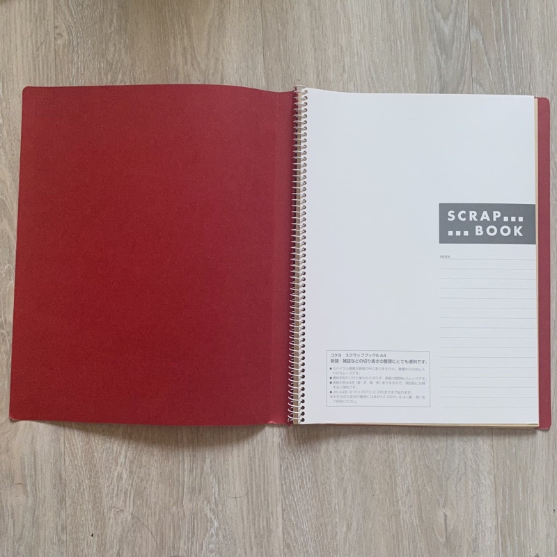 KOKUYO SCRAP BOOK 40 Sheets A4 Size | Shopee Philippines