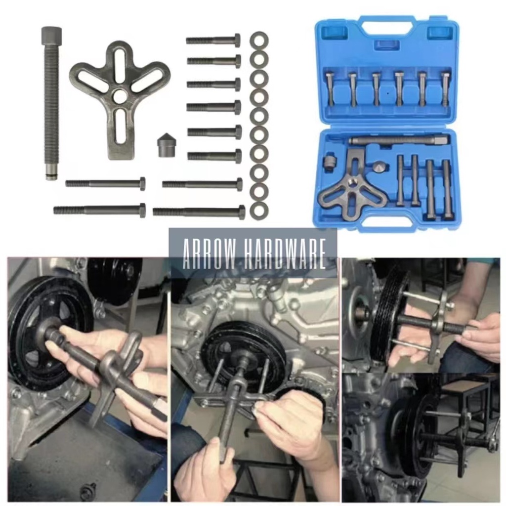 Dragon 13pcs Car Steering Wheel Puller Removal Tool Harmonic Balancer ...