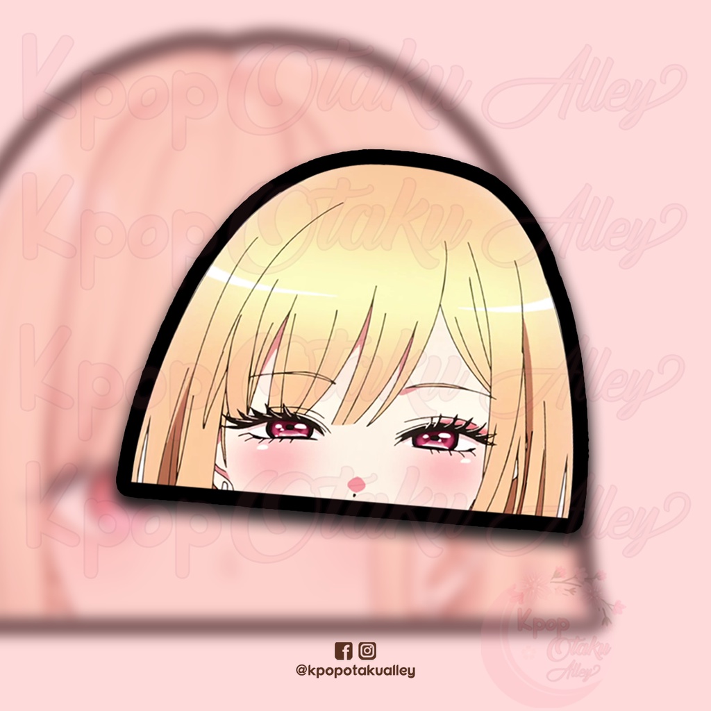 Marin Kitagawa - My Dress-Up Darling Peeker Sticker ver A | Kpop Otaku ...