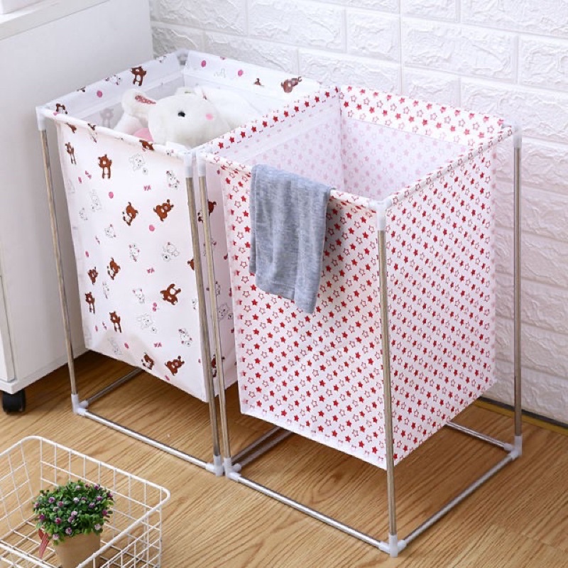 JUDA-Large Capacity Laundry Basket, Storage Frame | Shopee Philippines