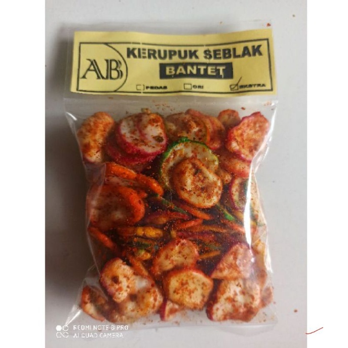 Bantet Crackers / seblak bantet / Spicy Crackers / Crackers / Crackers ...