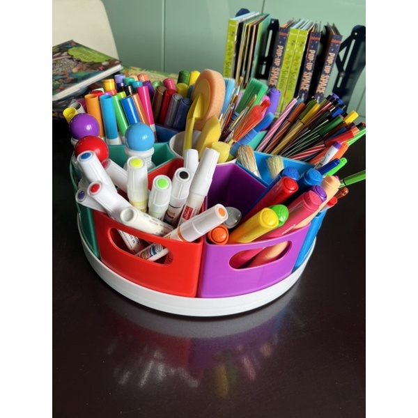 Rotating Caddy / Rotating Pen Holder / Pen Organizer / 360 Degrees ...