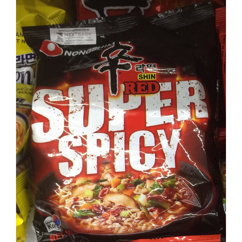 Korean Sam Yang Ramen, Red Super Spicy & Shin Ramyun | Shopee Philippines