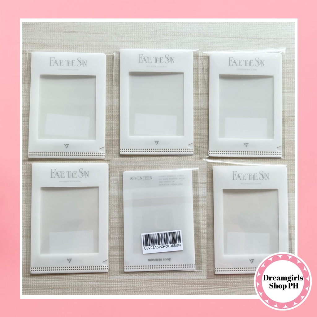 SEVENTEEN Face The Sun 4th Album Weverse POB Frame | Shopee Philippines