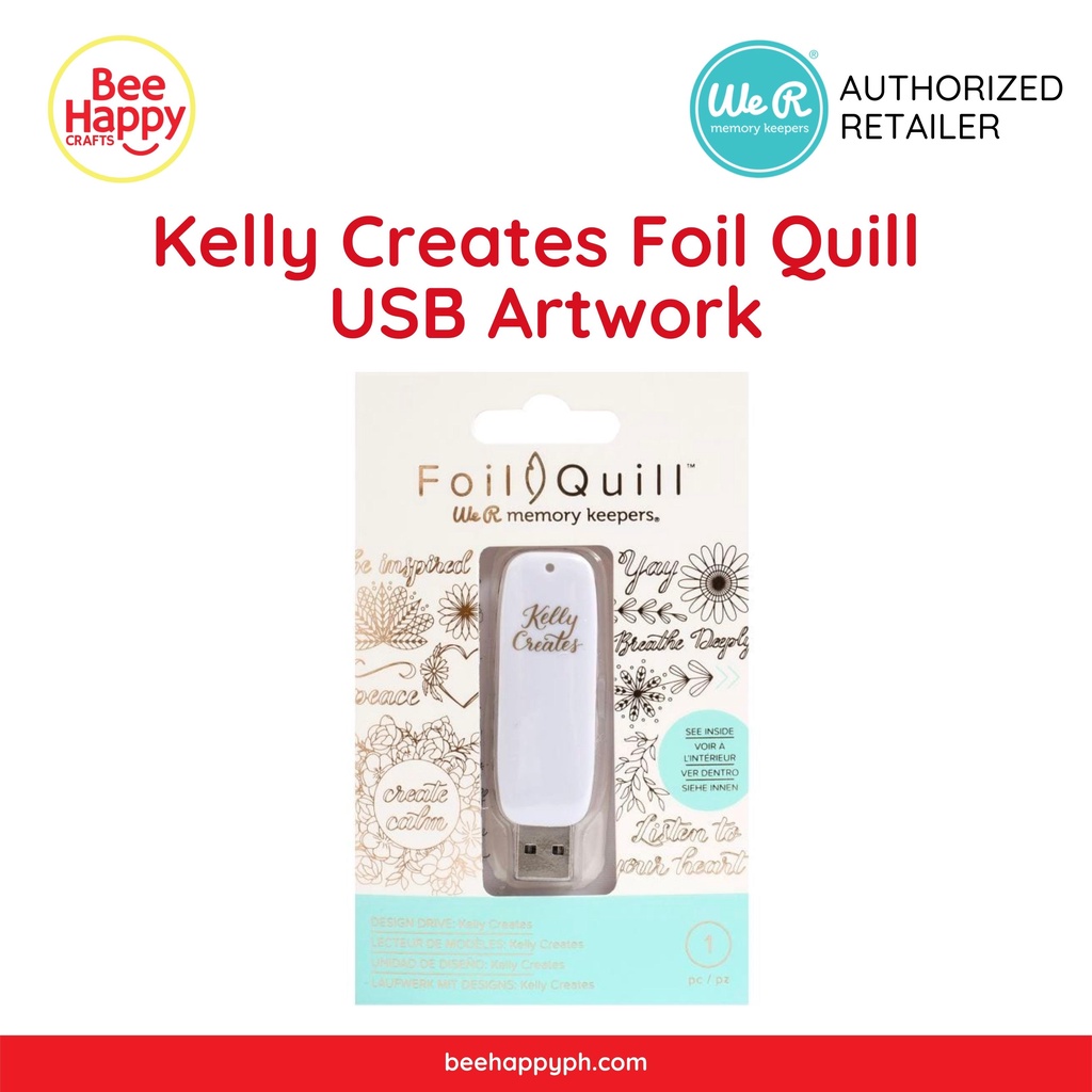 Kelly Creates Foil Quill USB Artwork - We R Memory Keepers | Shopee ...