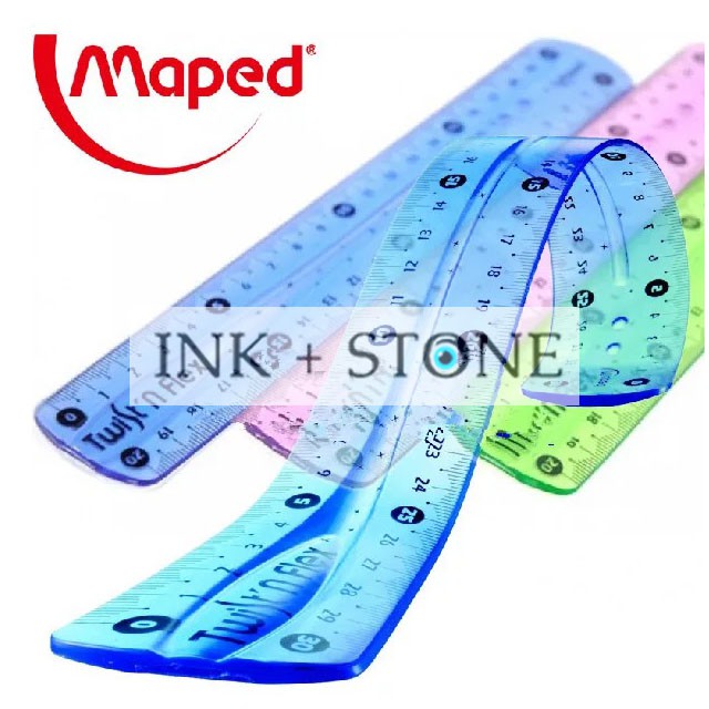 Maped Twist n' Flex Ruler / Soft Flexible School Ruler | Shopee Philippines