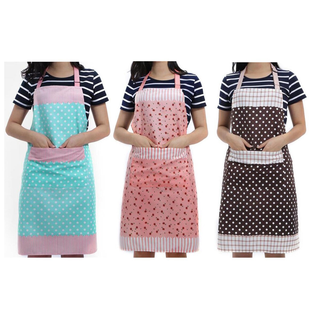 Hang Neck Apron Coffee Shop Fashion Apron Kitchen Apron Adult Overalls ...