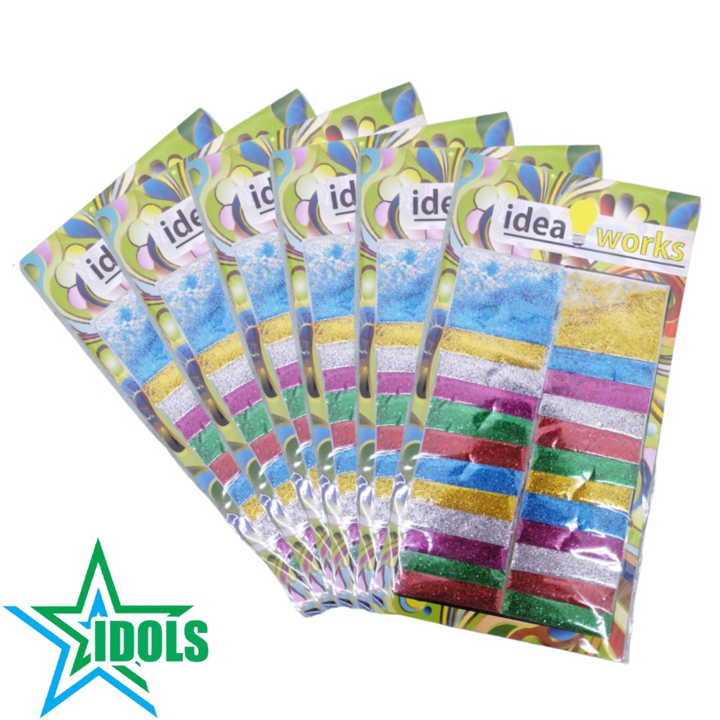 Idea works Glitter per pad SMALL | Shopee Philippines