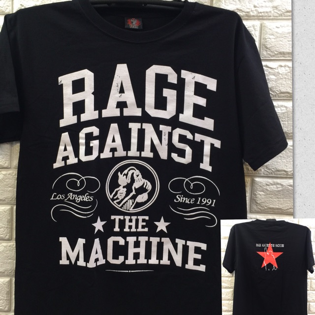 Rock Band Rage Against the Machine Shirt COD | Shopee Philippines
