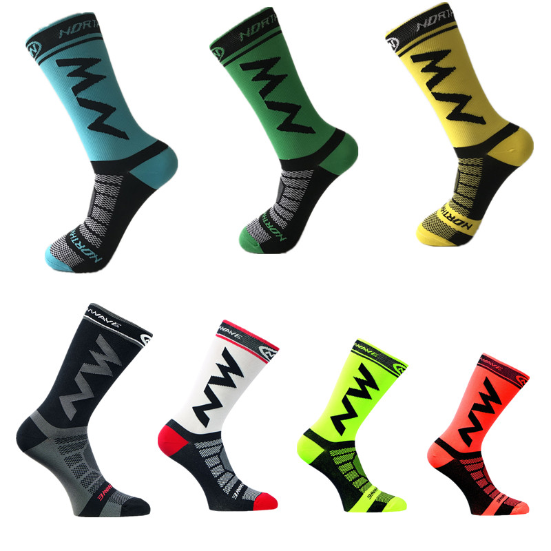 High Quality NW Pro Team Cycling Socks Breathable Road Bicycle Socks ...