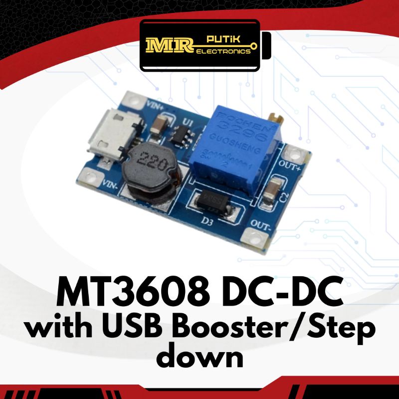 MT3608 DC-DC with USB booster/stepdown | Shopee Philippines