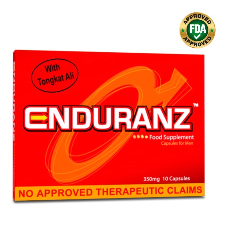 ENDURANZ CAPSULE FOR MEN SOLD PER BOX OF 10 | Shopee Philippines