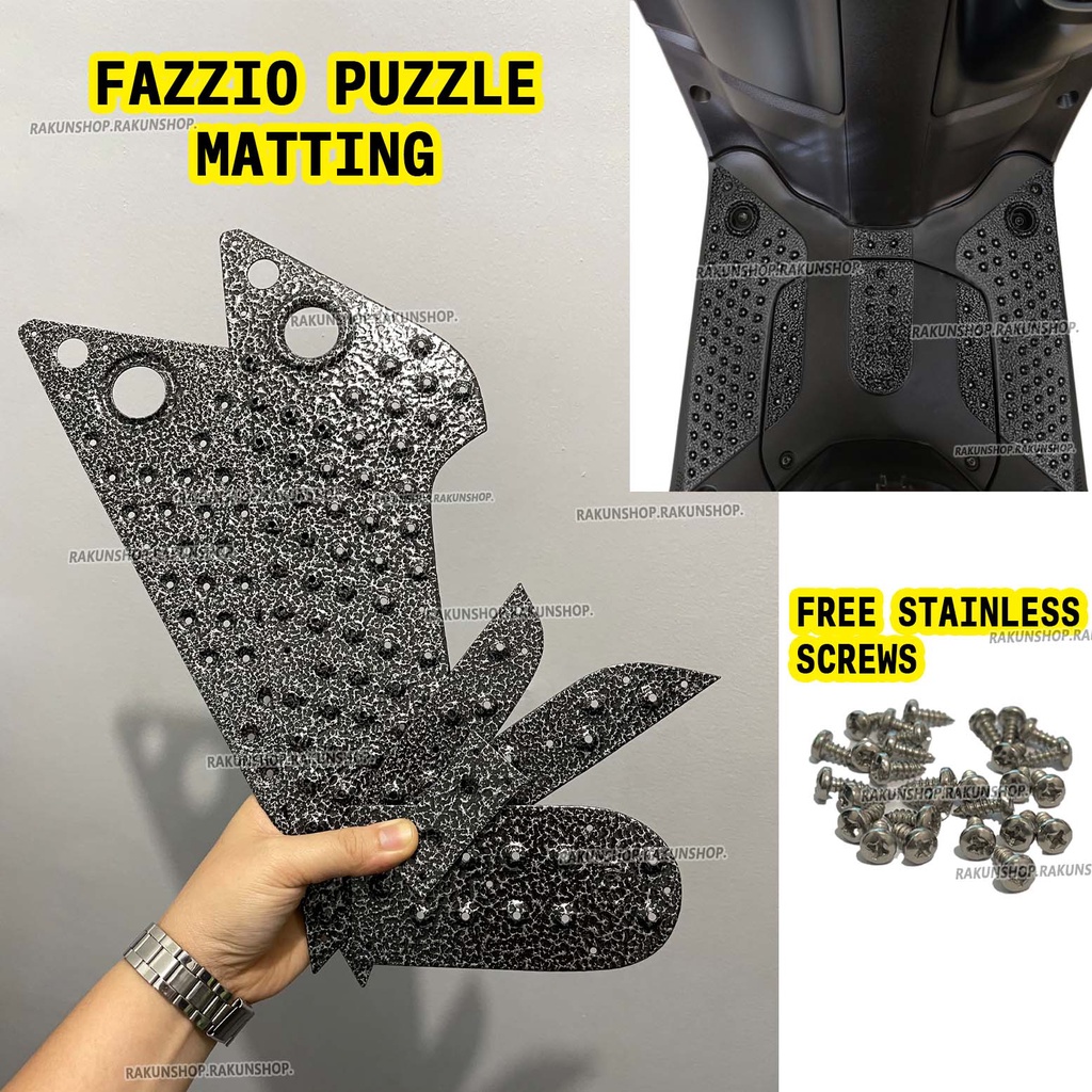 Yamaha Fazzio EA Puzzle Matting Alloy *hindi kinakalawang* with ...