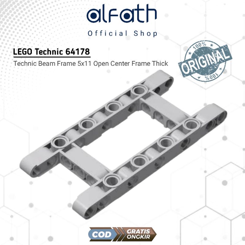 Lego Technic 64178 Technic Beam Frame 5x11 Open Center Frame Thick