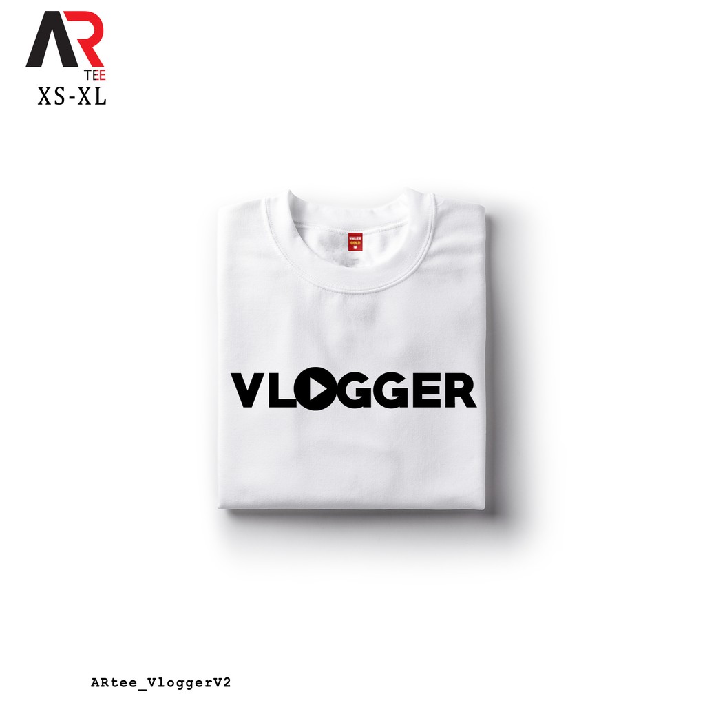 AR Tees Vlogger V2 Shirt vlogging tshirt Unisex T-Shirt for Women and ...