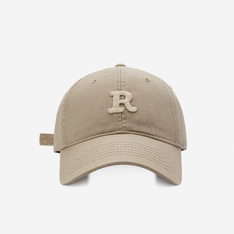 RAINBOWCO Letter R Korean Baseball Cap Unisex Fashion Cap For Men And ...