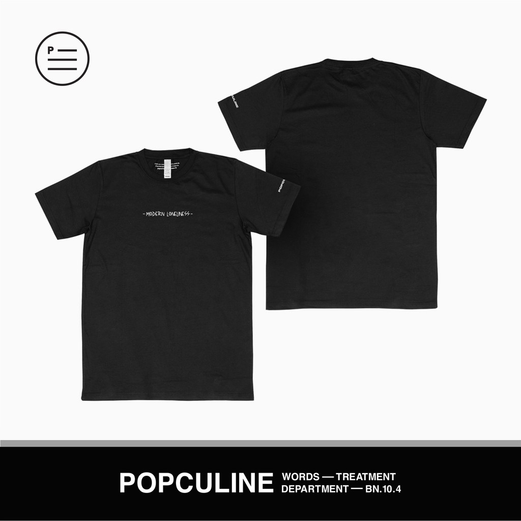 Popculine - Loneliness Modern T-Shirt | Shopee Philippines