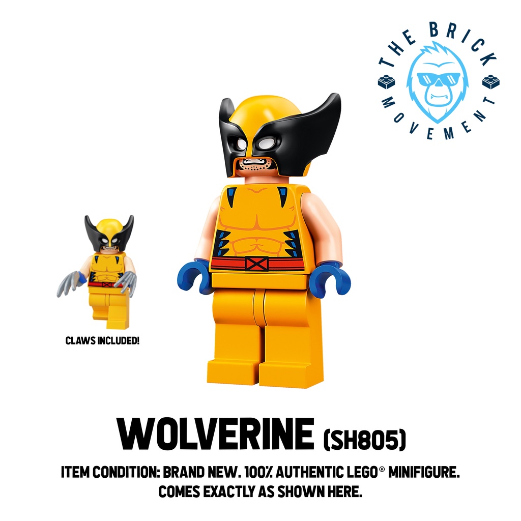 LEGO® MARVEL Wolverine Minifigure | Shopee Philippines