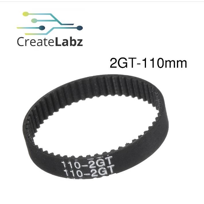 2GT Closed Loop Timing Belt 6mm x 110mm | Shopee Philippines