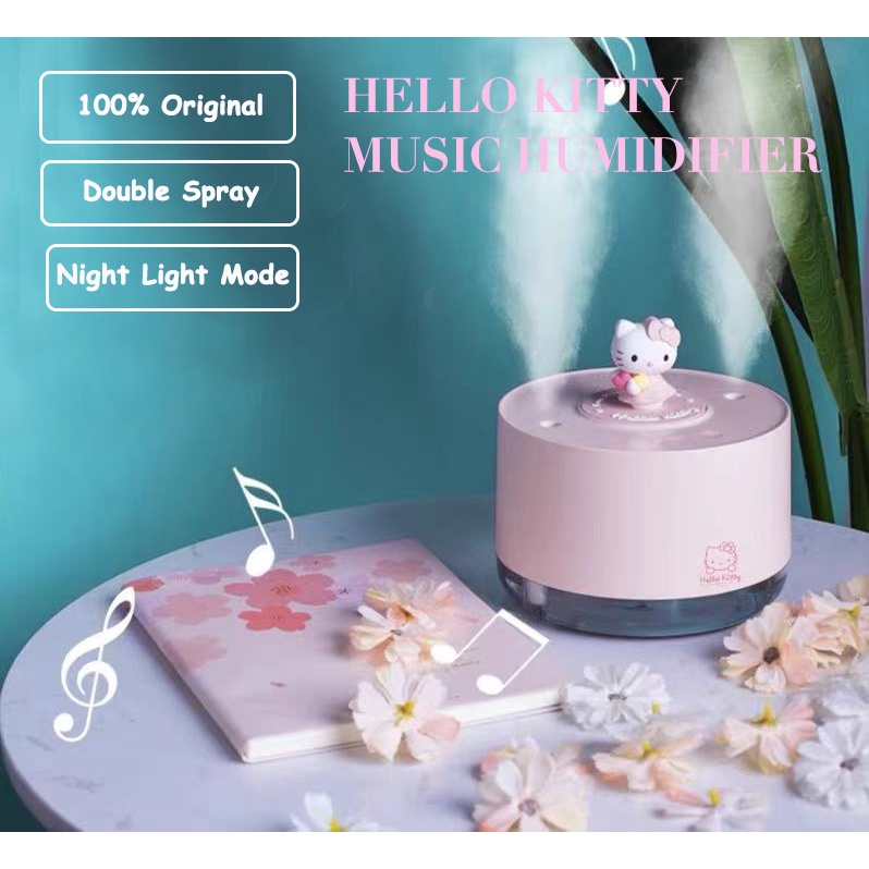 Hello Kitty Lovely Rotating Desktop Replenishment Spray USB Charging ...