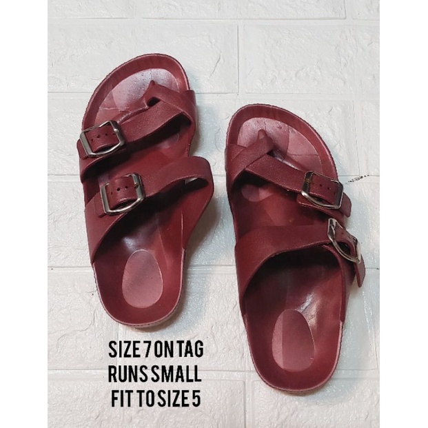 One finger Slippers for Her ( size 5 ) | Shopee Philippines