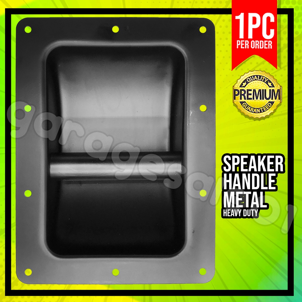 🟨SPEAKER BOX METAL HANDLE BLACK HEAVY DUTY🟨 | Shopee Philippines