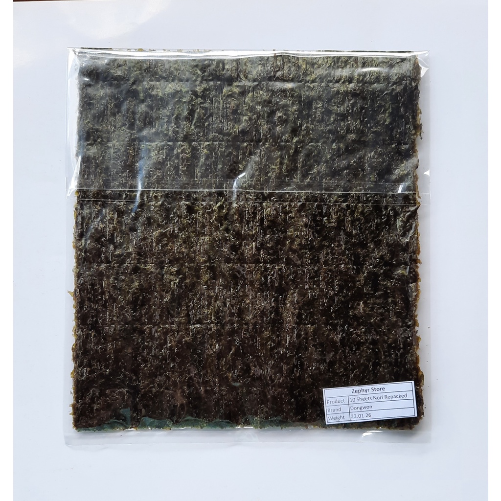 Korean Nori Sheets Seaweed Wrapper for Kimbap Sushi Roasted and ...