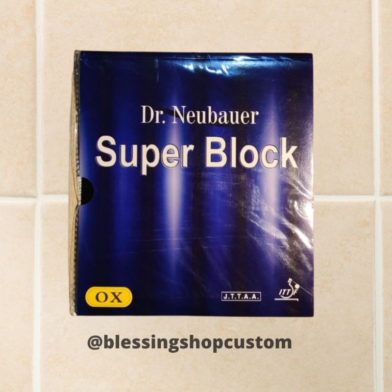 Dr Neubauer Superblock Table Tennis ping pong rubber | Shopee Philippines