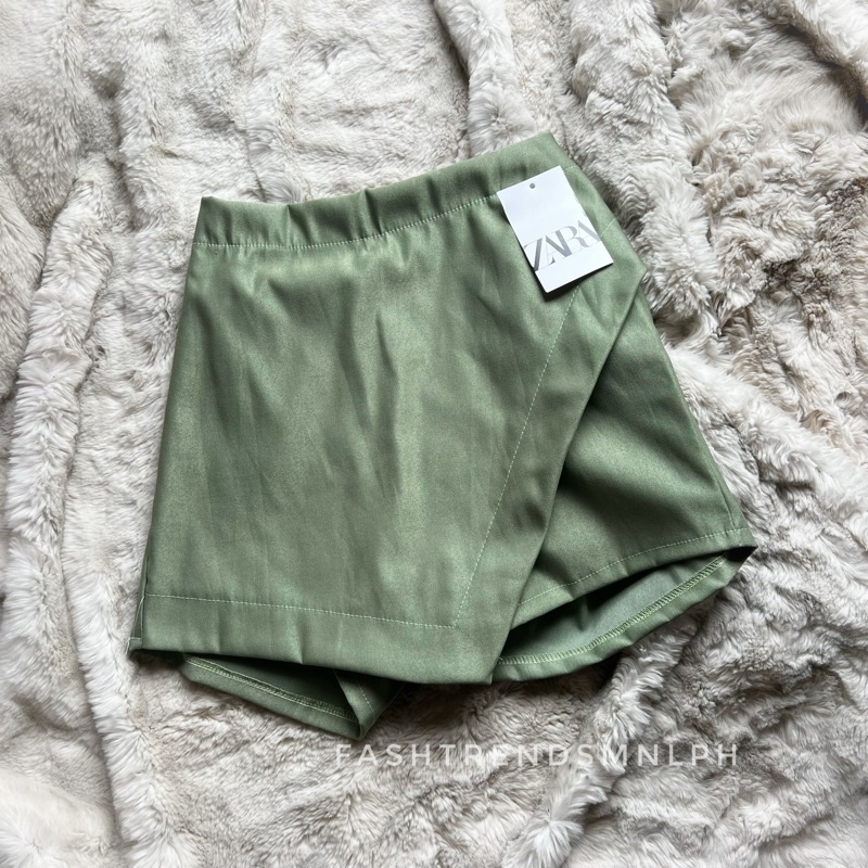 TRENDING OVERLAP PALDA SHORTS | Highwaist Skort | Shopee Philippines