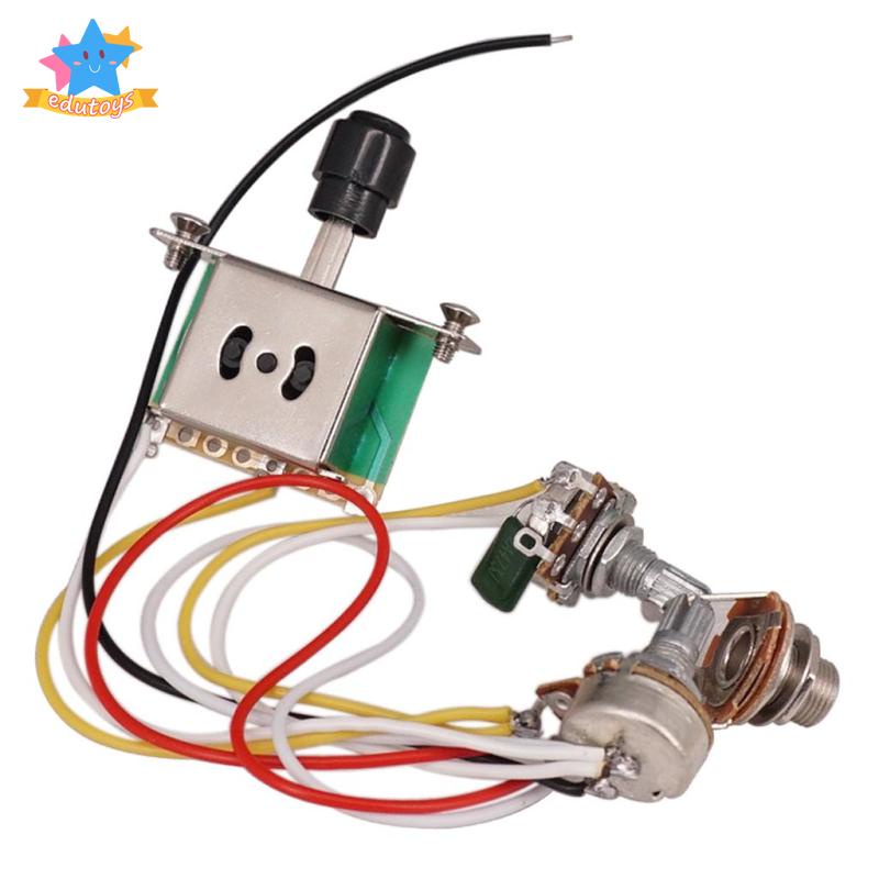 Pretty Wiring Harness 1 Volume Pot Switch for Electric Guitar Sets ...