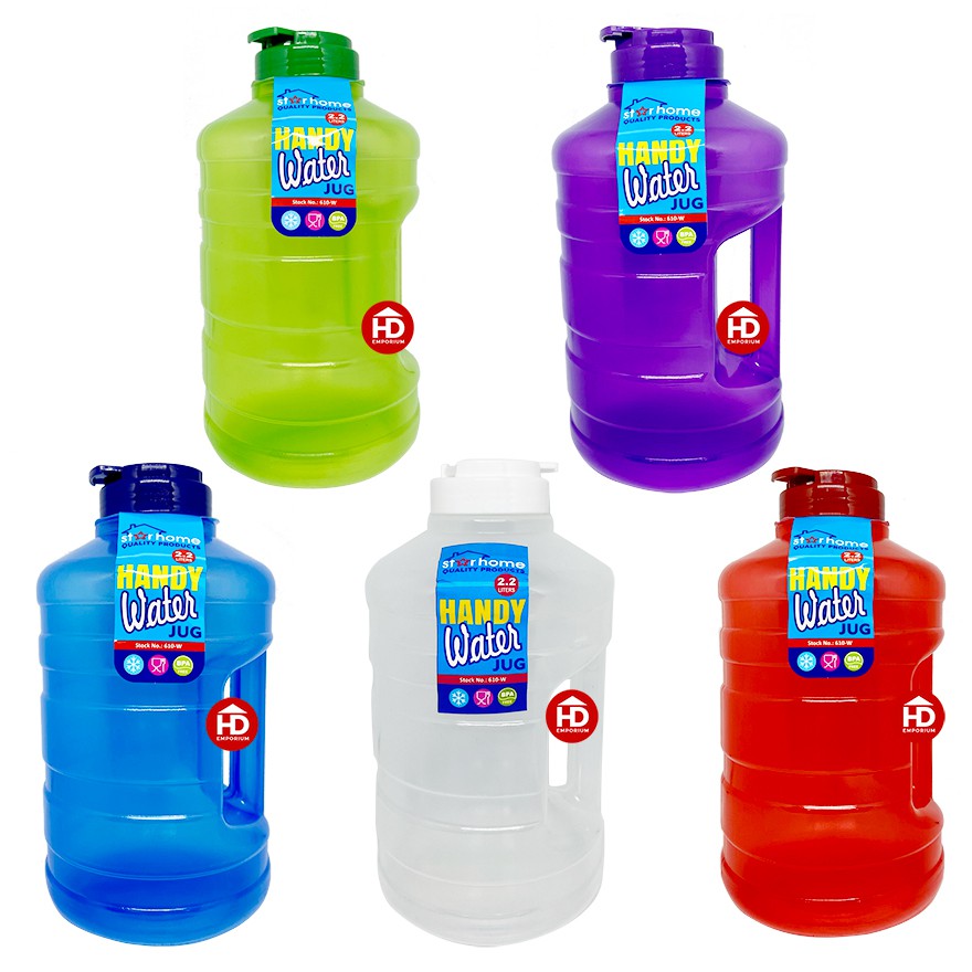 Handy Water Jug 2.2L #610W large water bottle for gym and outdoors ...